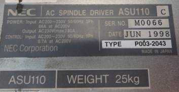 Axis Drives And Servo Motors - Hitachi Seiki